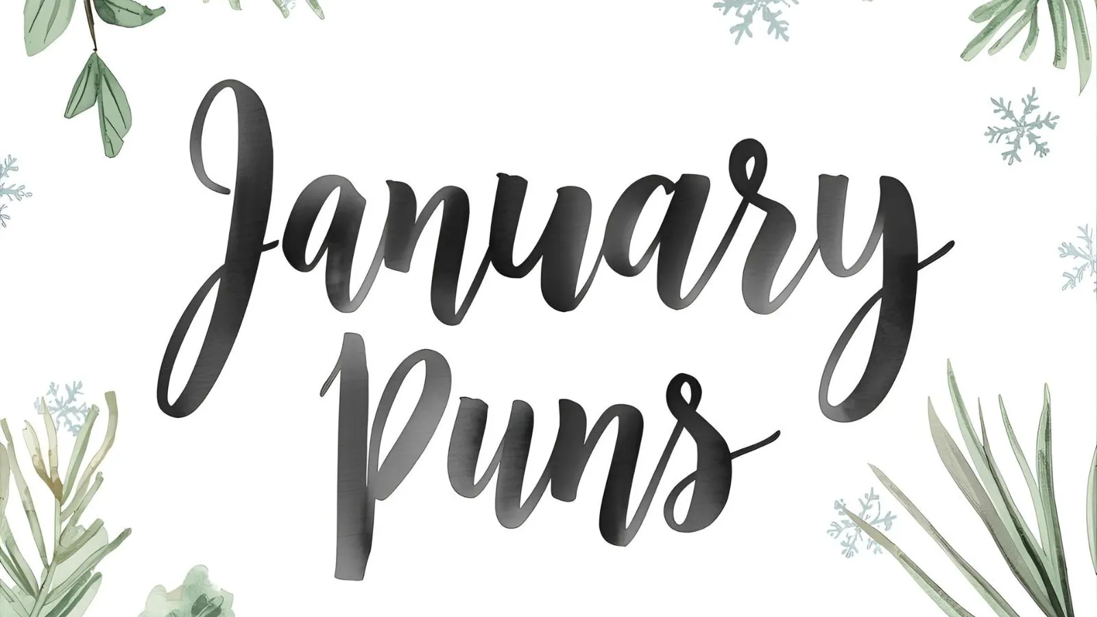 850+ January Puns That Will Snow You Away